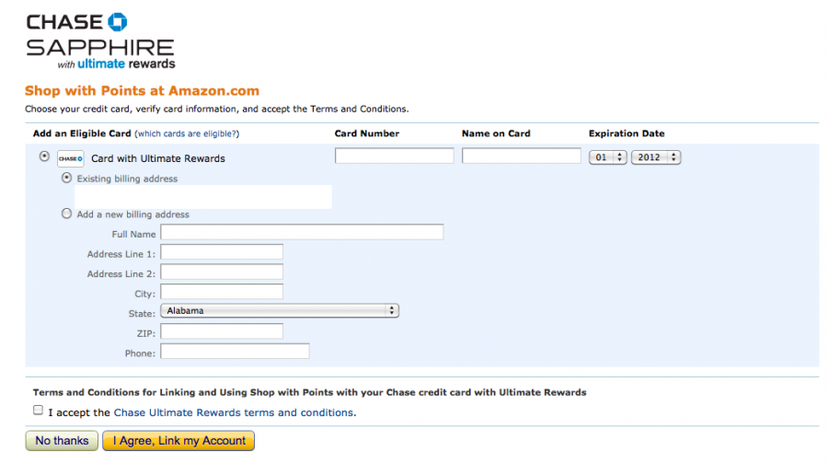 New Chase Ultimate Rewards Shop With Points on Amazon.com - Good Value ...