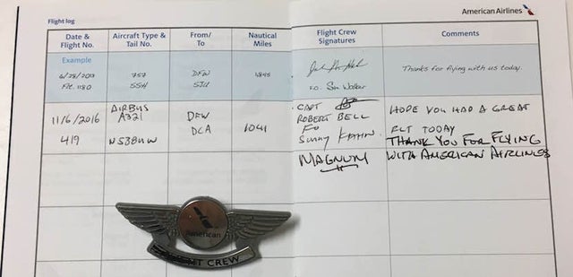 AA's Handing out Junior Aviator Logbooks to Kids - The Points Guy