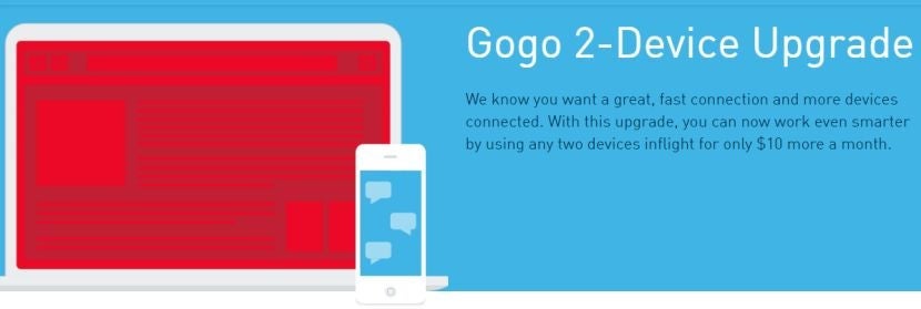 Upgrade Your Gogo Plan to Connect Two Devices at a Time - The Points Guy