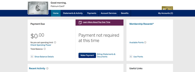 American Express Launches New Account Dashboard - The Points Guy
