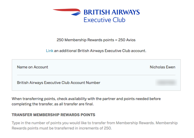 When Should You Convert Membership Rewards Points to Avios? - The ...