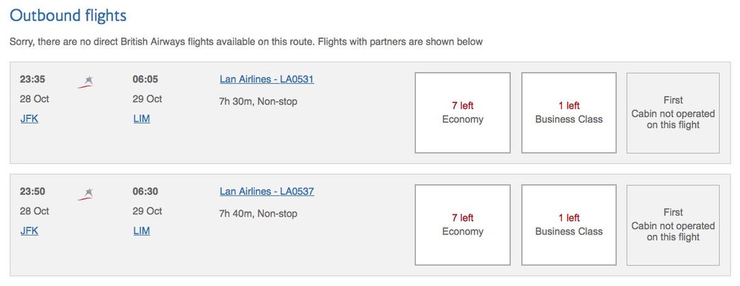 'Hidden' Partner Award Flights You Can Book Through Major US Airlines ...