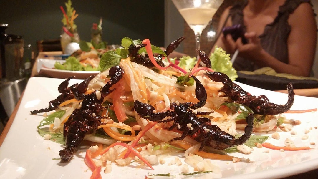 Eat Scorpions & Crickets at Bugs Cafe, Siem Reap, Cambodia - The Points Guy