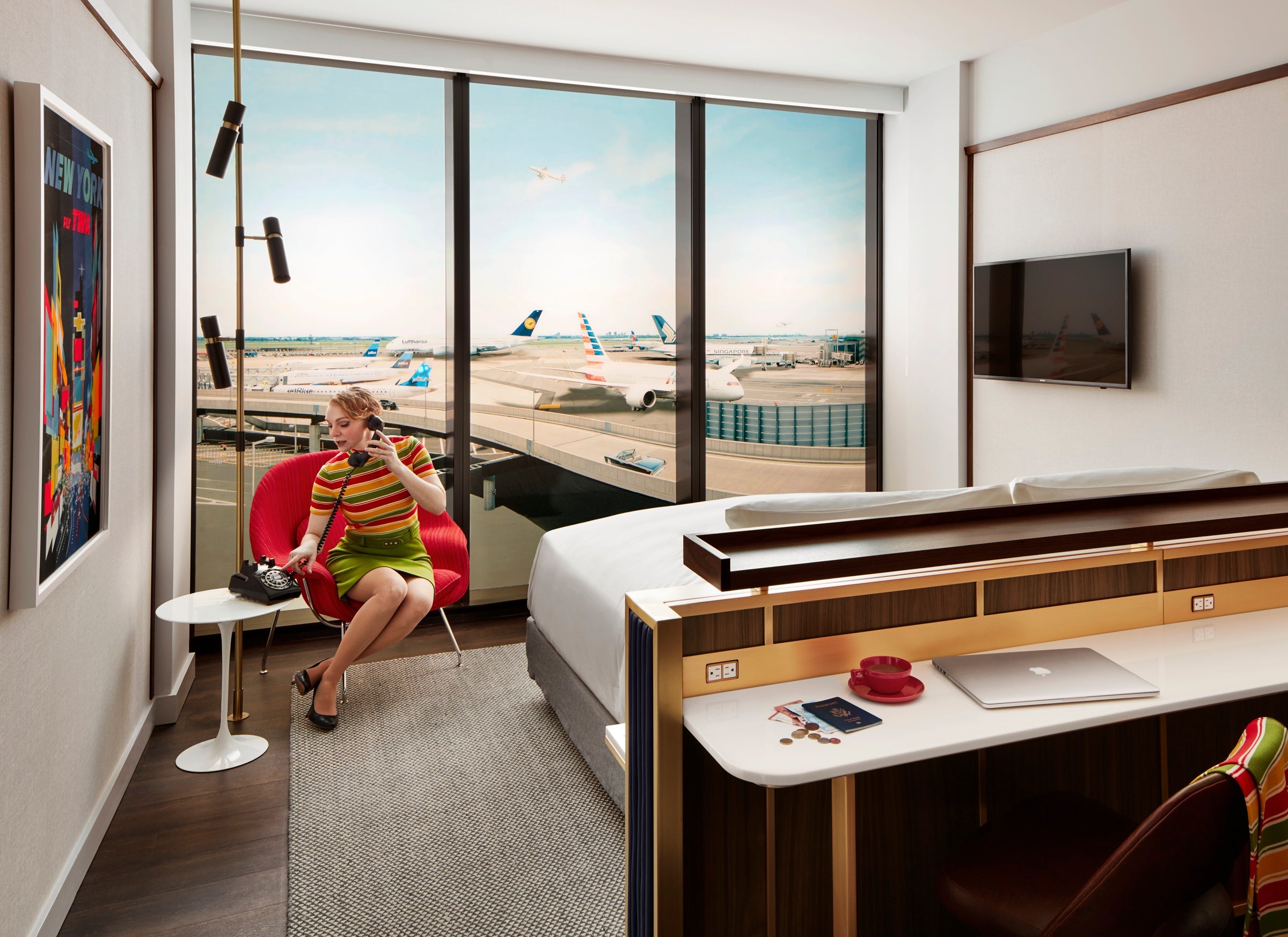 We Got a Sneak Peek Inside the TWA Hotel, an AvGeek's Dream - The ...