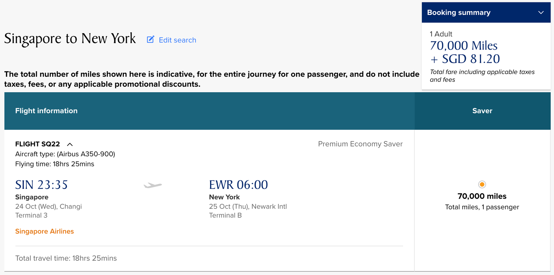 Book Paid And Award Tickets For SQ21, World's Longest Flight - The ...