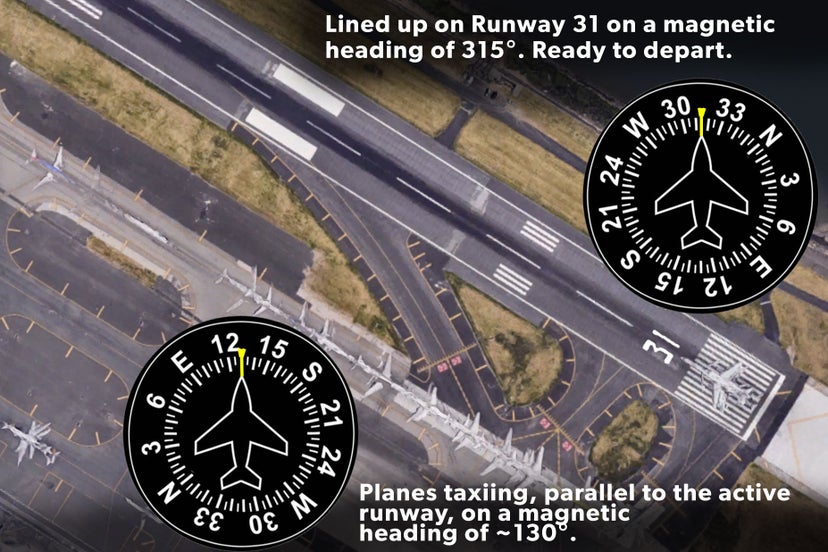 What Do Runway Numbers Mean? - The Points Guy