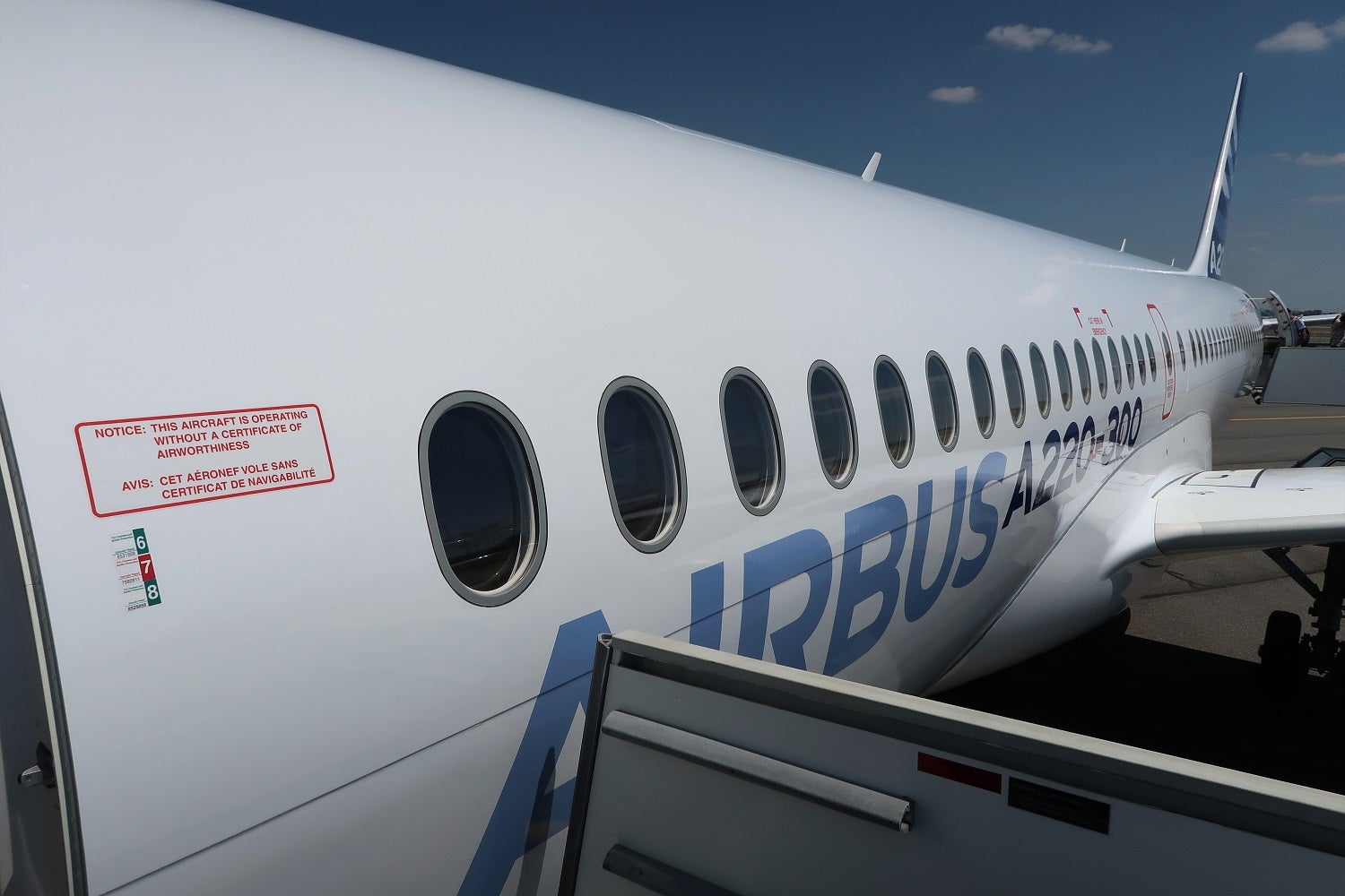 A Look Inside the First Airbus A220-300 - The Points Guy