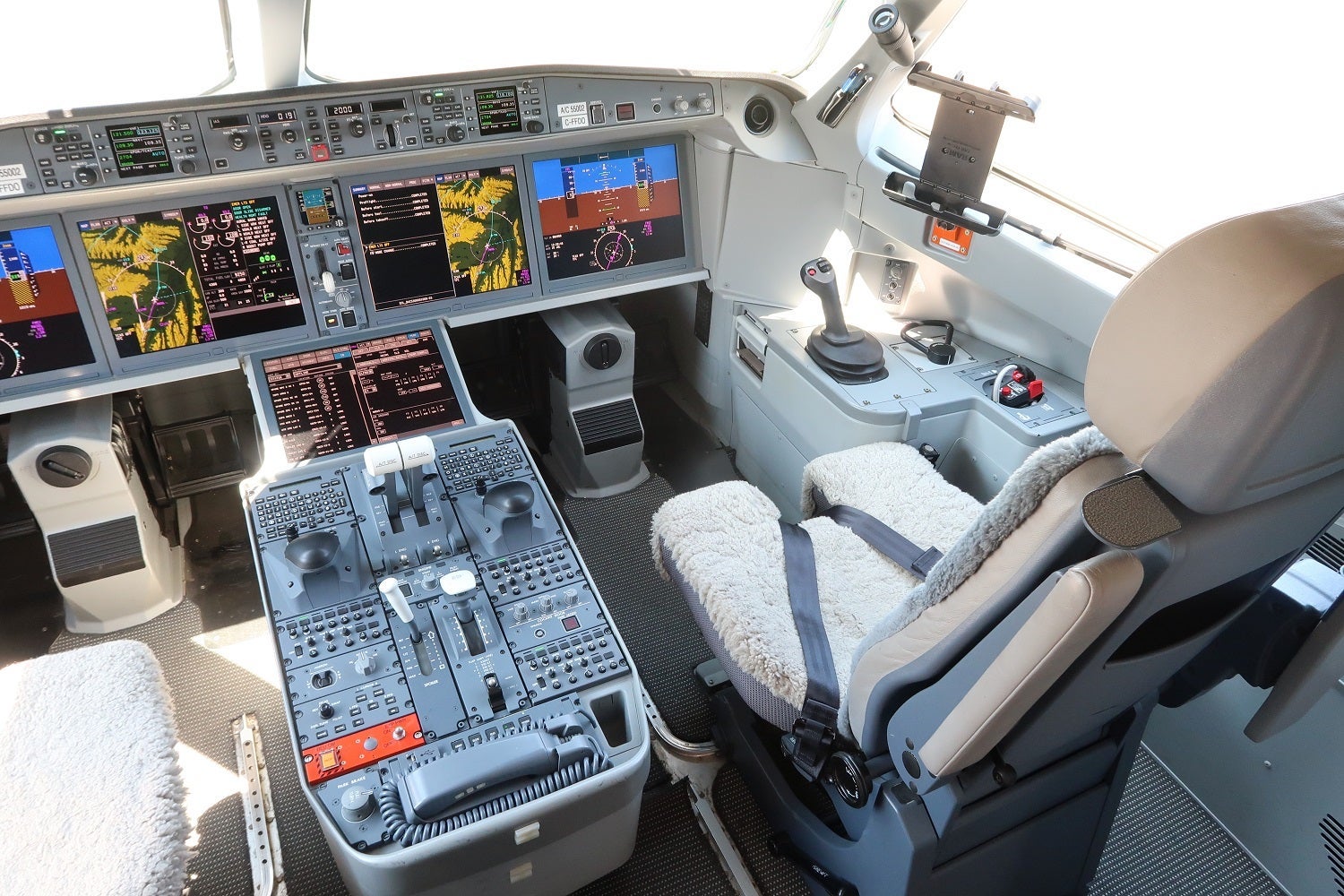 A Look Inside the First Airbus A220-300 - The Points Guy