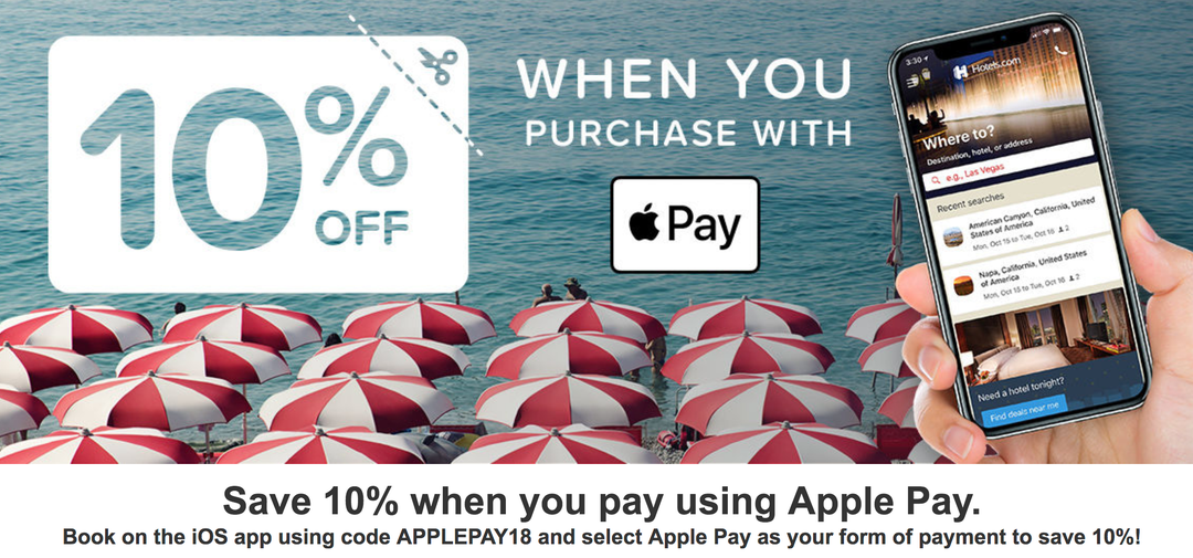 Apple Pay Promo: Save at Hotels.com, Fandango, and More - The Points Guy