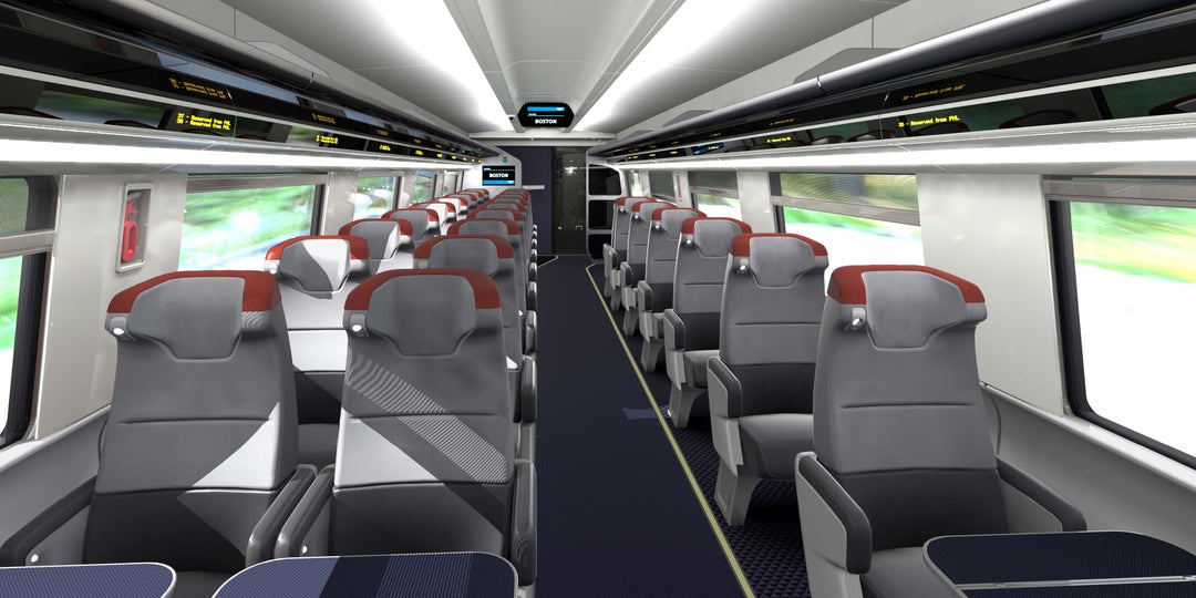 First Look at Amtrak's New Acela Business and First Class - The Points Guy
