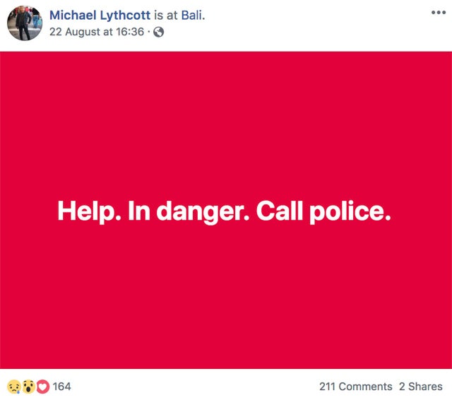 How a Facebook Post Saved Two Travelers' Lives - The Points Guy