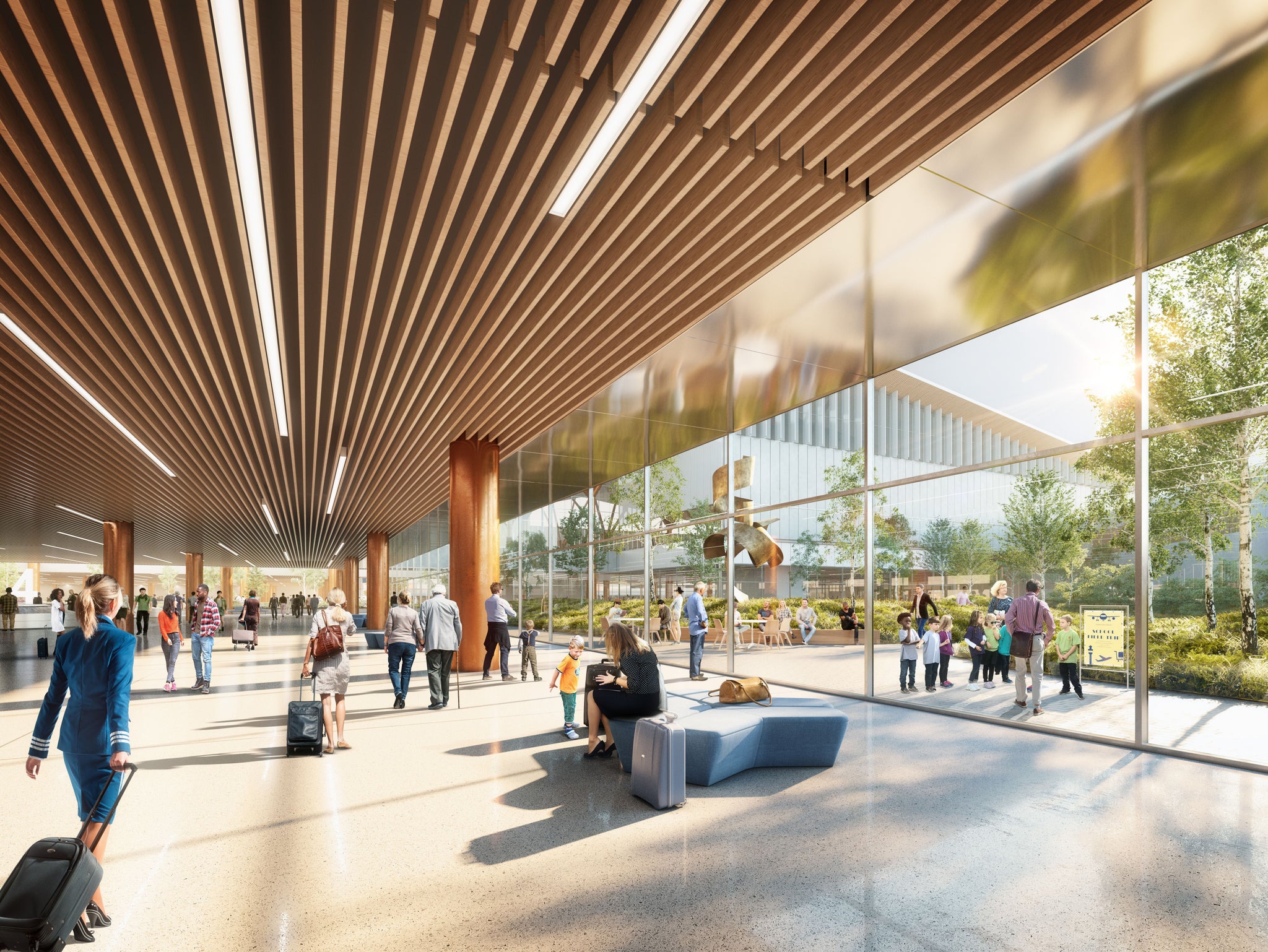 This Is What Pittsburgh Airport's $1 Billion New Terminal Will Look ...