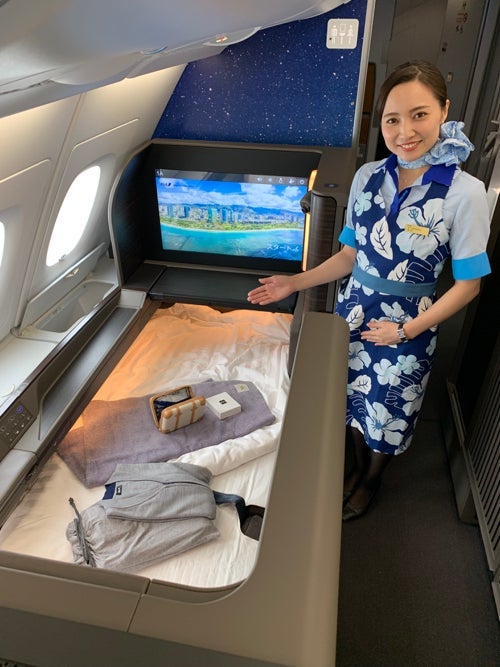 Our First Look Inside ANA's Hawaii-Bound Airbus A380 - The Points Guy