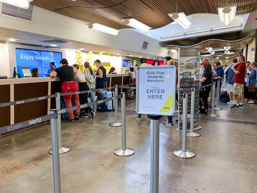 Here's how you can skip long rental car lines for free - The Points Guy