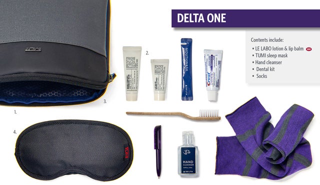 Delta Has a Brand New Amenity Kit That Uses Less Plastic - The Points Guy