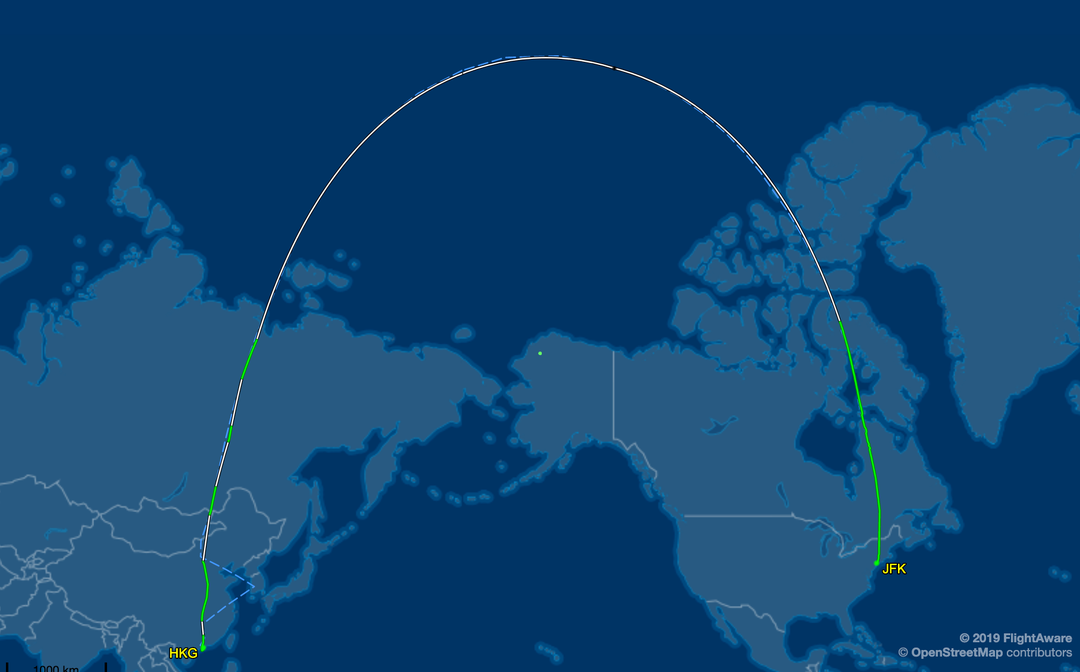 Flying to Santa's home: Why some commercial routes pass over the North ...