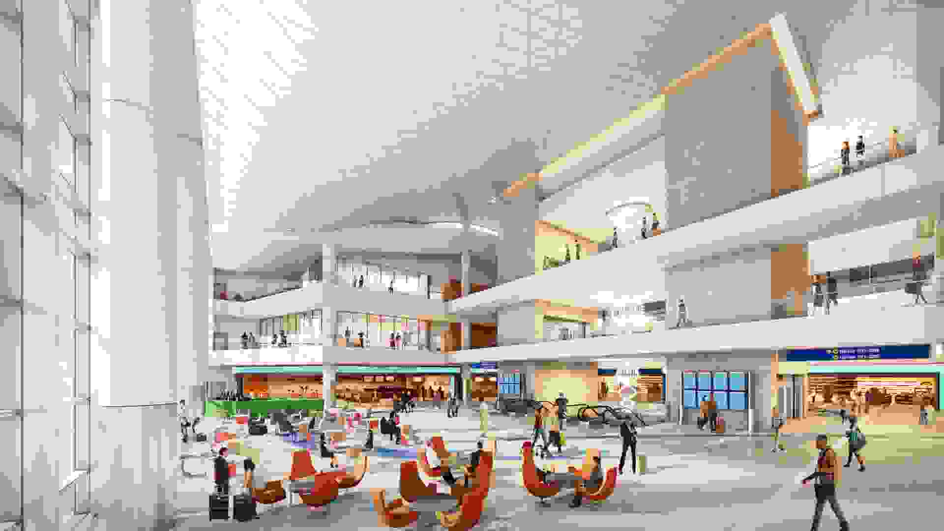 What the new Midfield Concourse at LAX will look like - The Points Guy