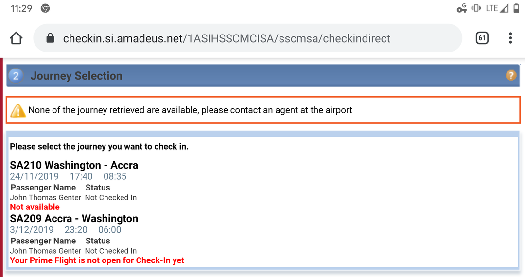 A review of South African Airways A330-200, Washington DC and Accra ...