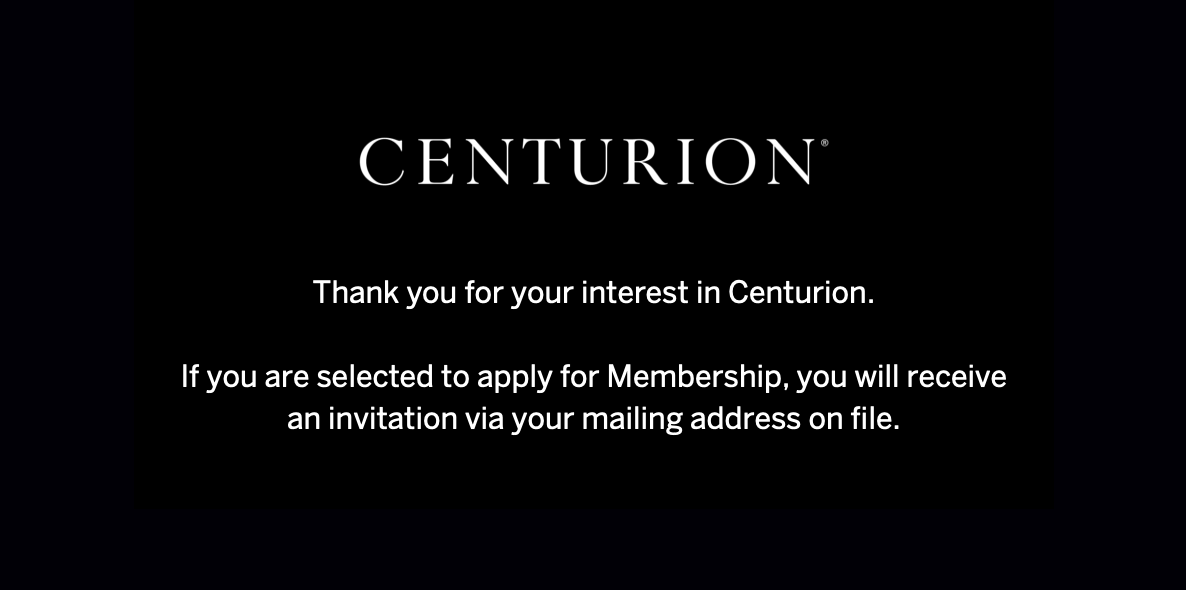 You can now request an invite to the Amex Centurion card - The Points Guy