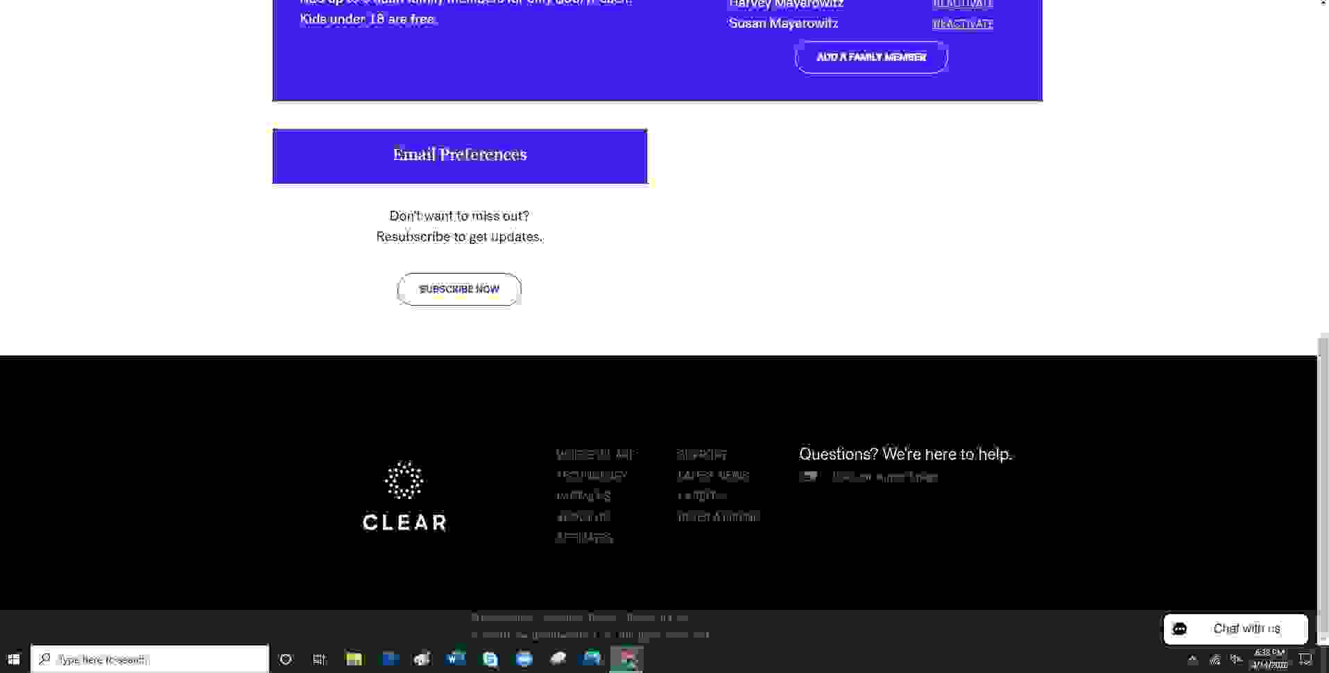 How to claim a 3-month extension for your Clear membership - The Points Guy