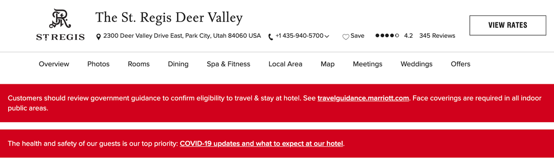 Marriott's launches coronavirus "What to Expect" safety standards page ...