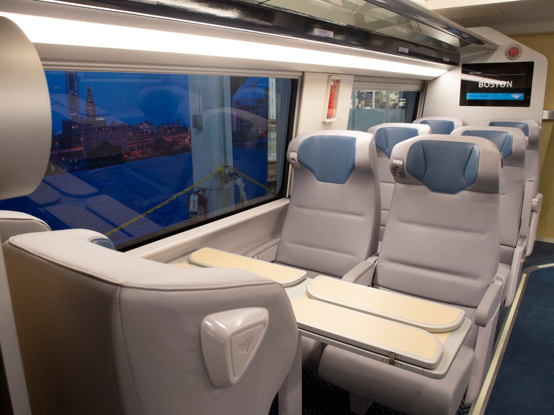 The brand new Amtrak Acela fleet is coming; Here's a first look inside ...