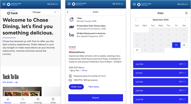 Redeem Chase points for restaurants, delivery and more at a much higher ...