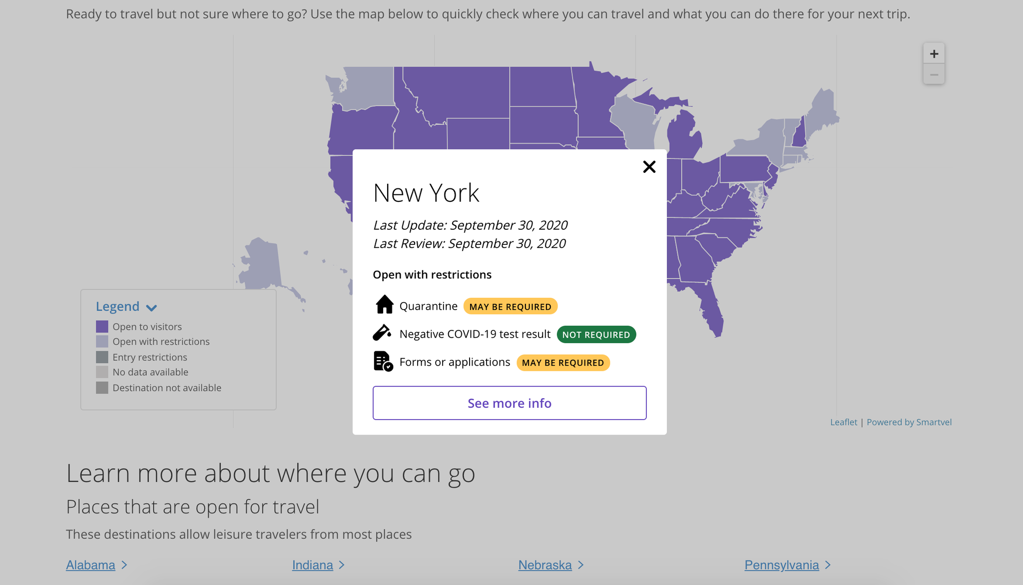 United's new map-based search tool lets you search by destination ...
