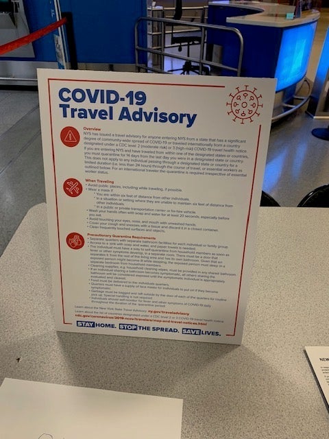 My New York State quarantine, and the new rules for travelers - The ...