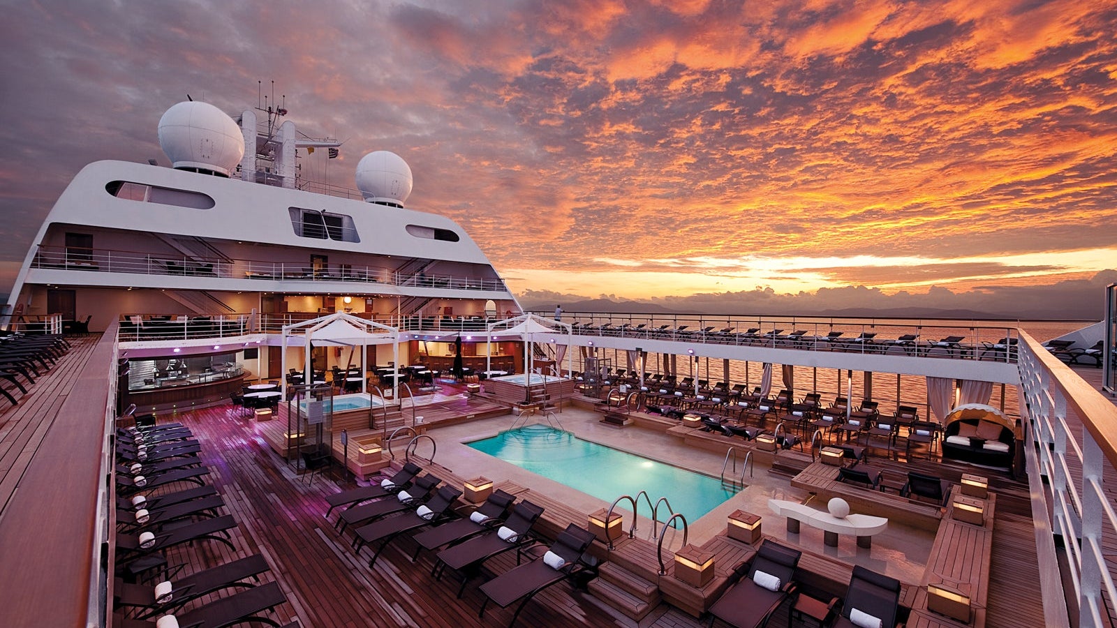 luxury ship deck