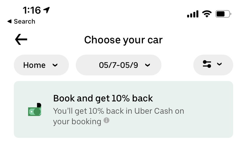 The complete guide to renting a car with Uber - The Points Guy