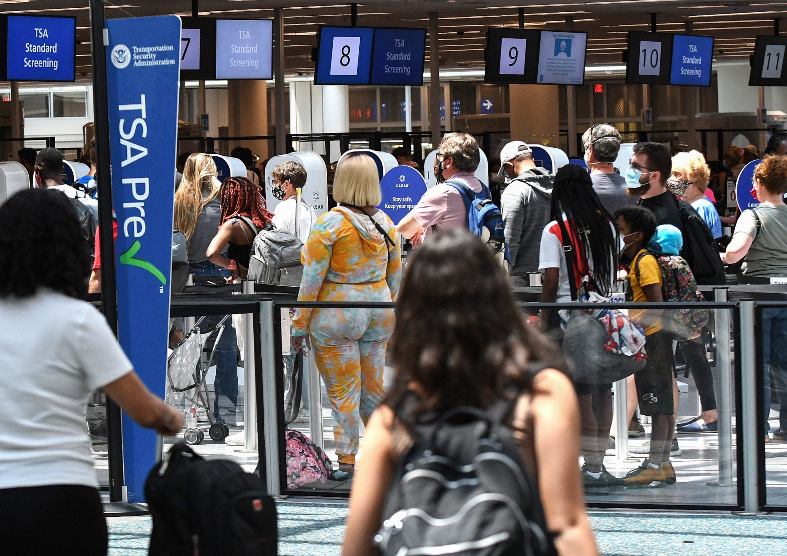 TSA screened more travelers Thursday than in 2019, but there's a catch ...