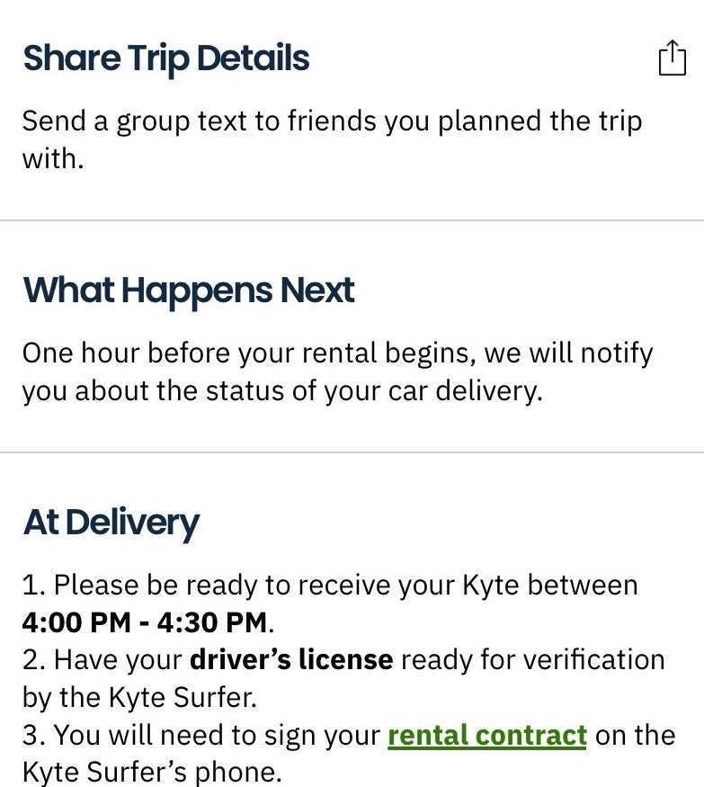 My experience with Kyte, the rental car startup that brings the car to ...
