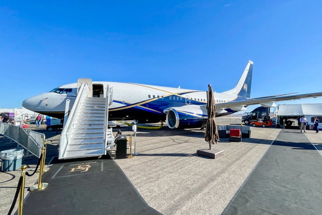 Not your average 737: This $80 million VIP jet has just 13 seats - The ...