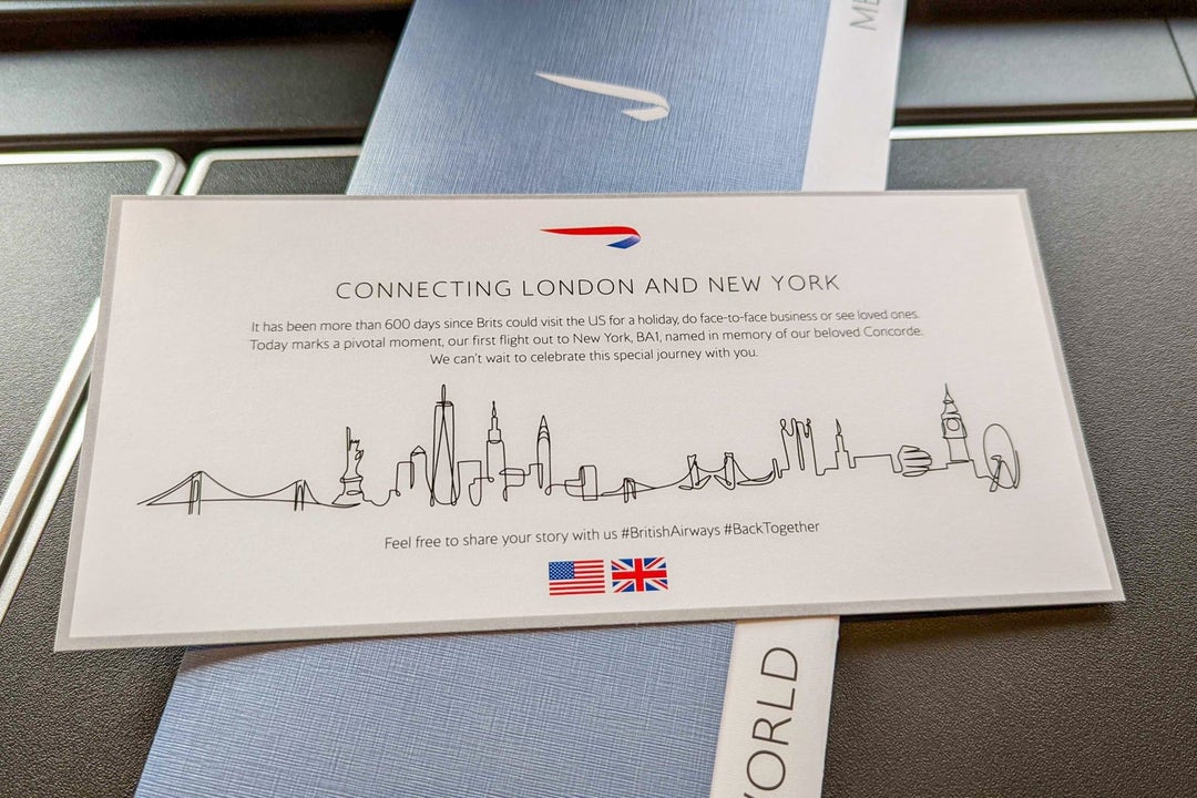 An emotional return to New York: What it was like on the first British ...