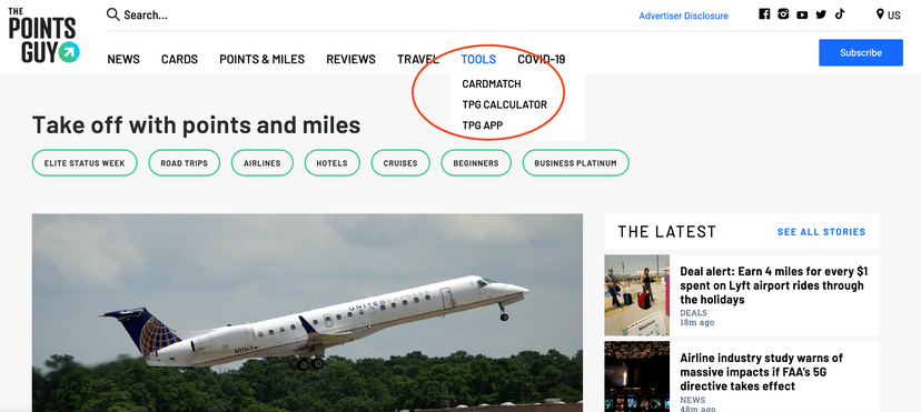 TPG releases brand-new points calculator to make award bookings easier ...