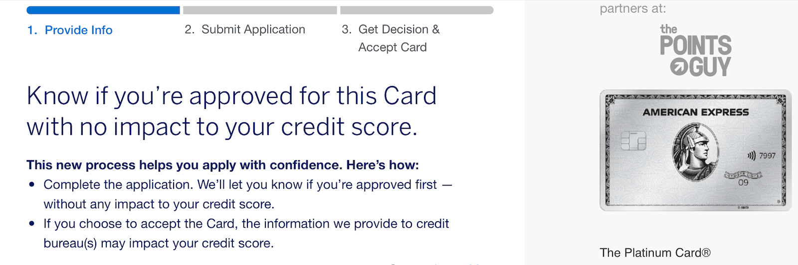 Amex Apply With Confidence: No impact on your credit score - The Points Guy