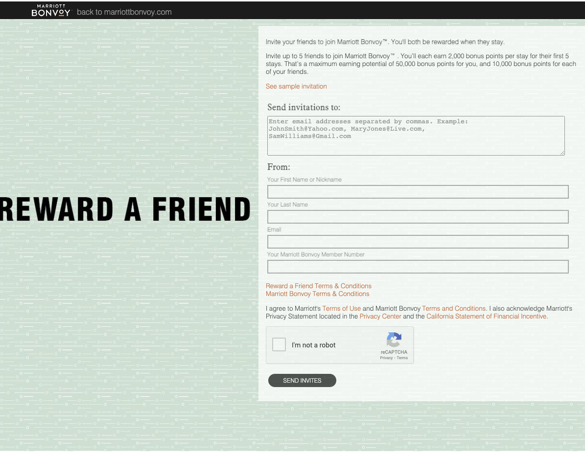 Earn quick points by referring friends to loyalty programs and credit ...