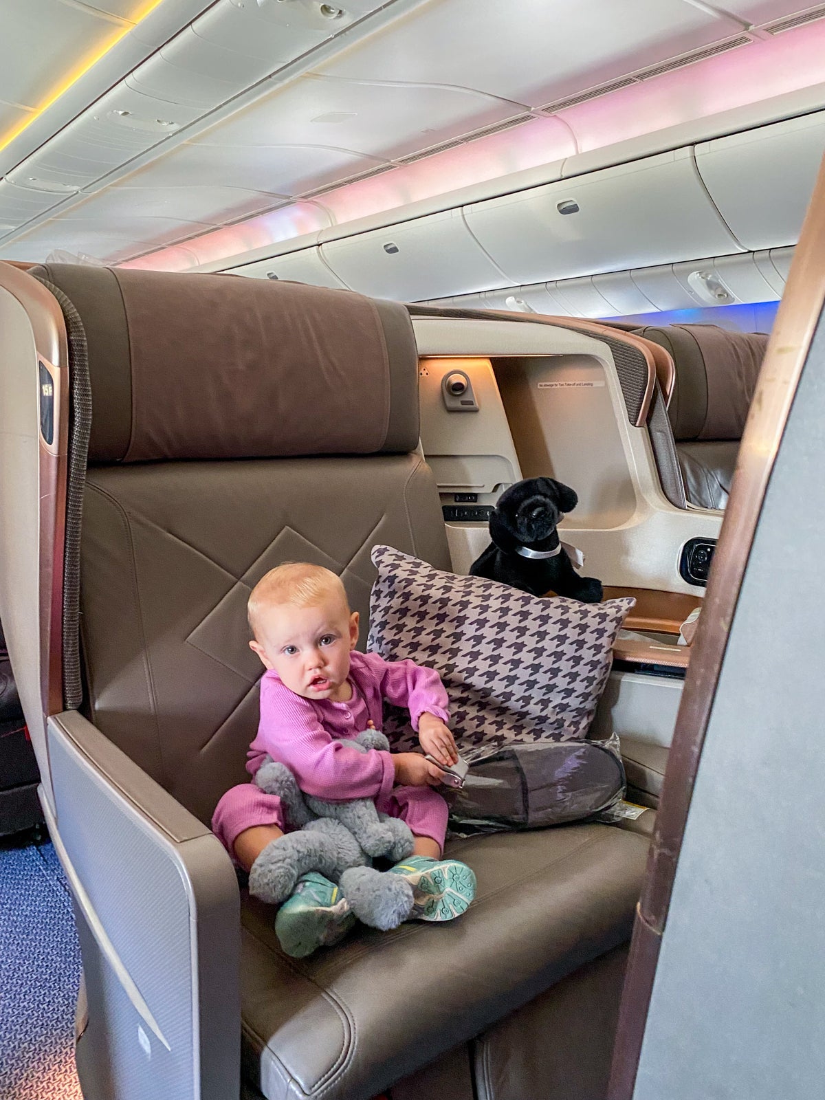 What I learned flying international business class with a toddler - The ...
