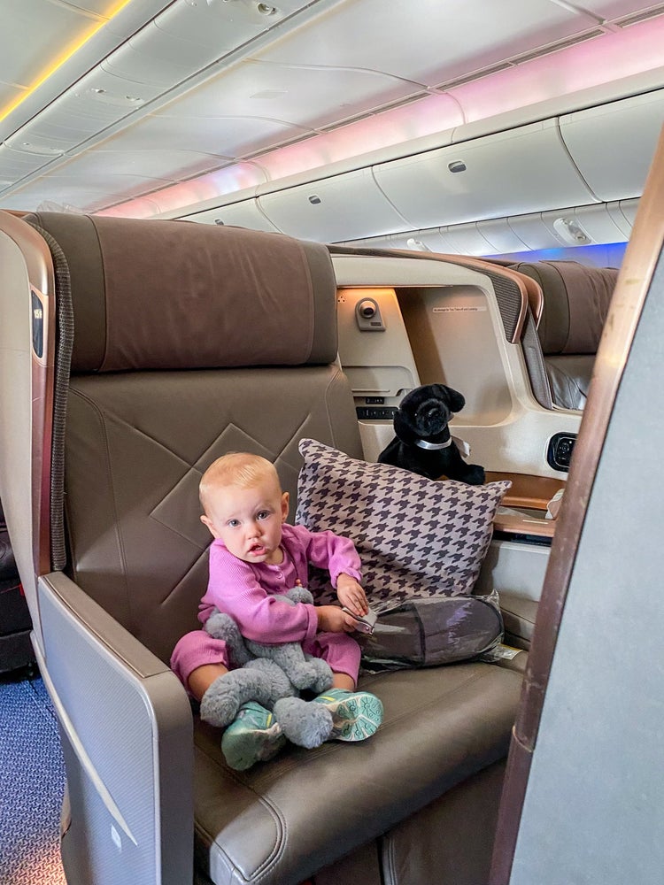 What I learned flying international business class with a toddler - The ...