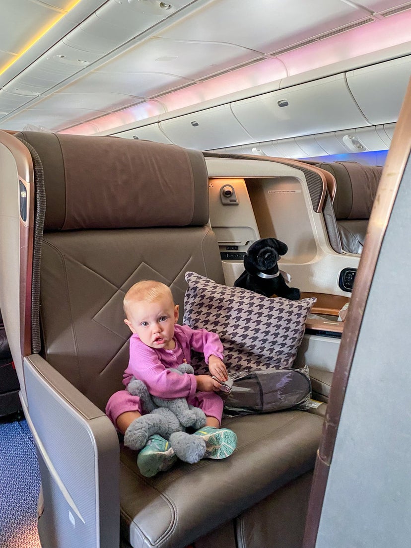 What I learned flying international business class with a toddler - The ...