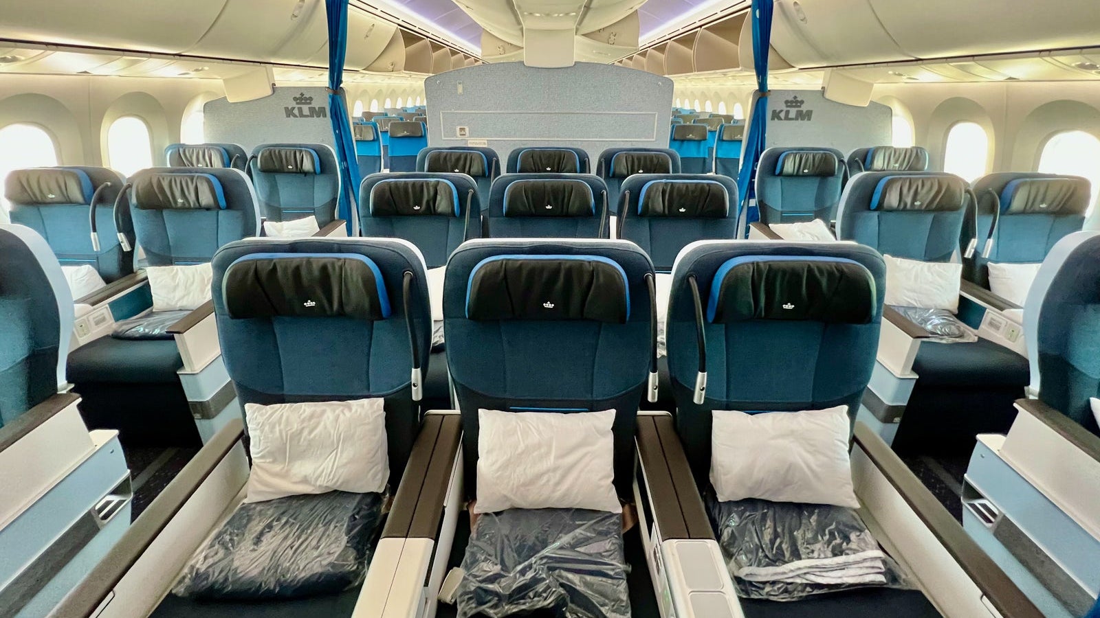 boeing 787 interior premium economy
