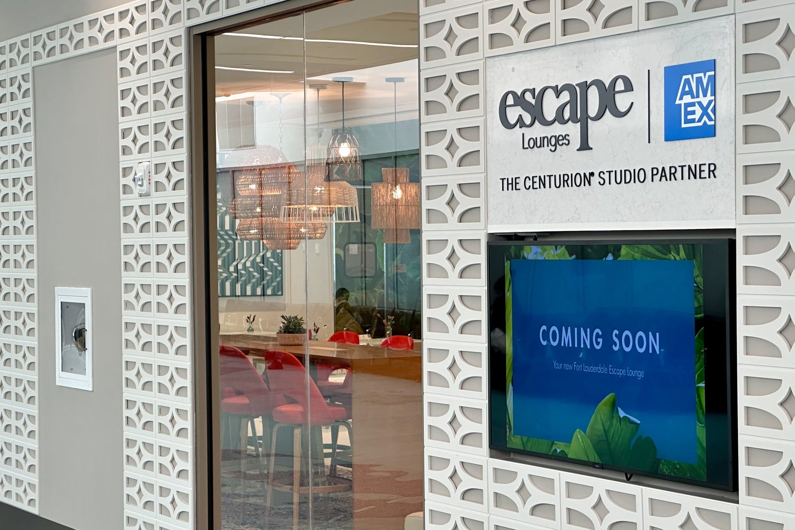 Inside Amex's new — and stylish — Centurion Studio lounge in Fort ...