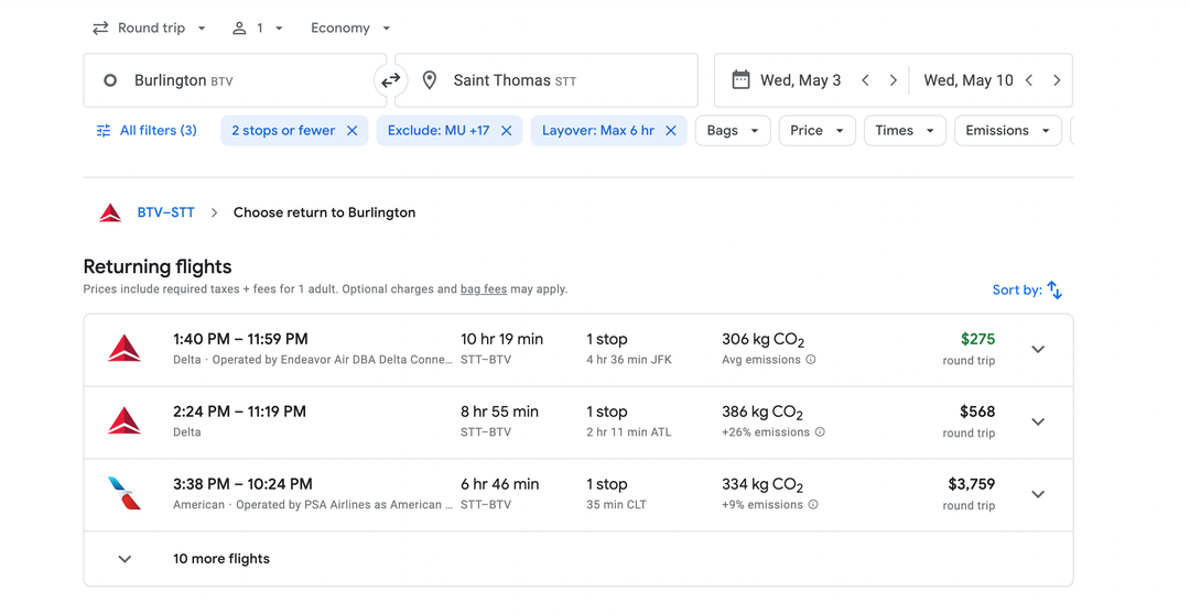 Round-trip flights to St. Thomas starting at $223 - The Points Guy