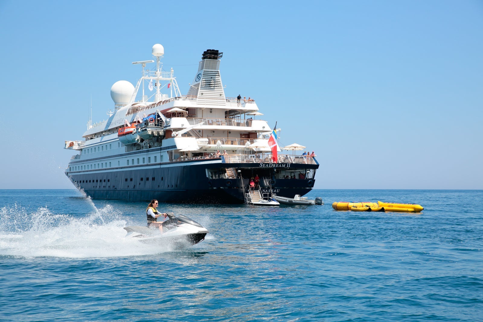 This new cruise ship waterslide will drop you straight into the ocean ...
