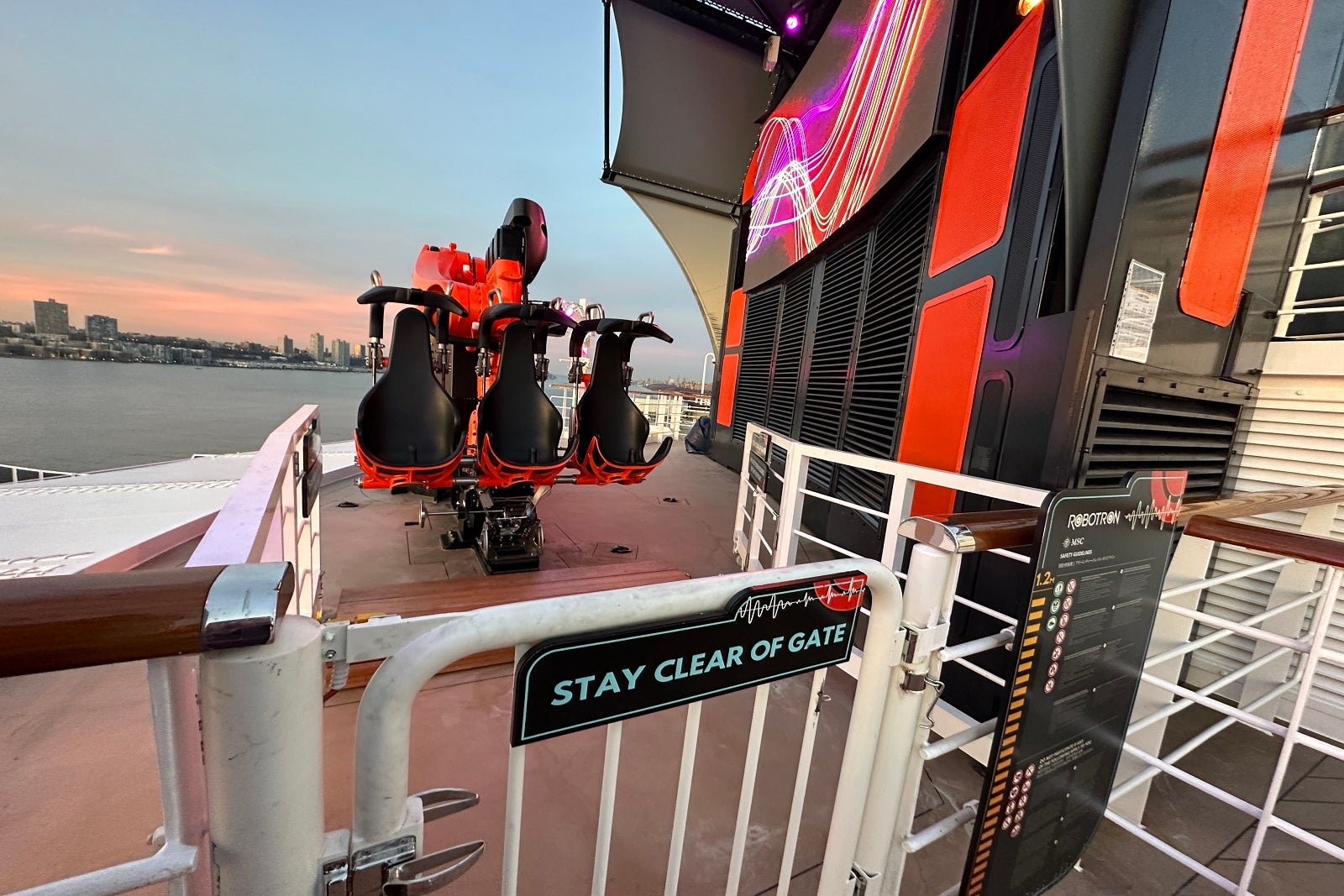 Robotron: Can the newest cruise ship amusement ride compete with an ...