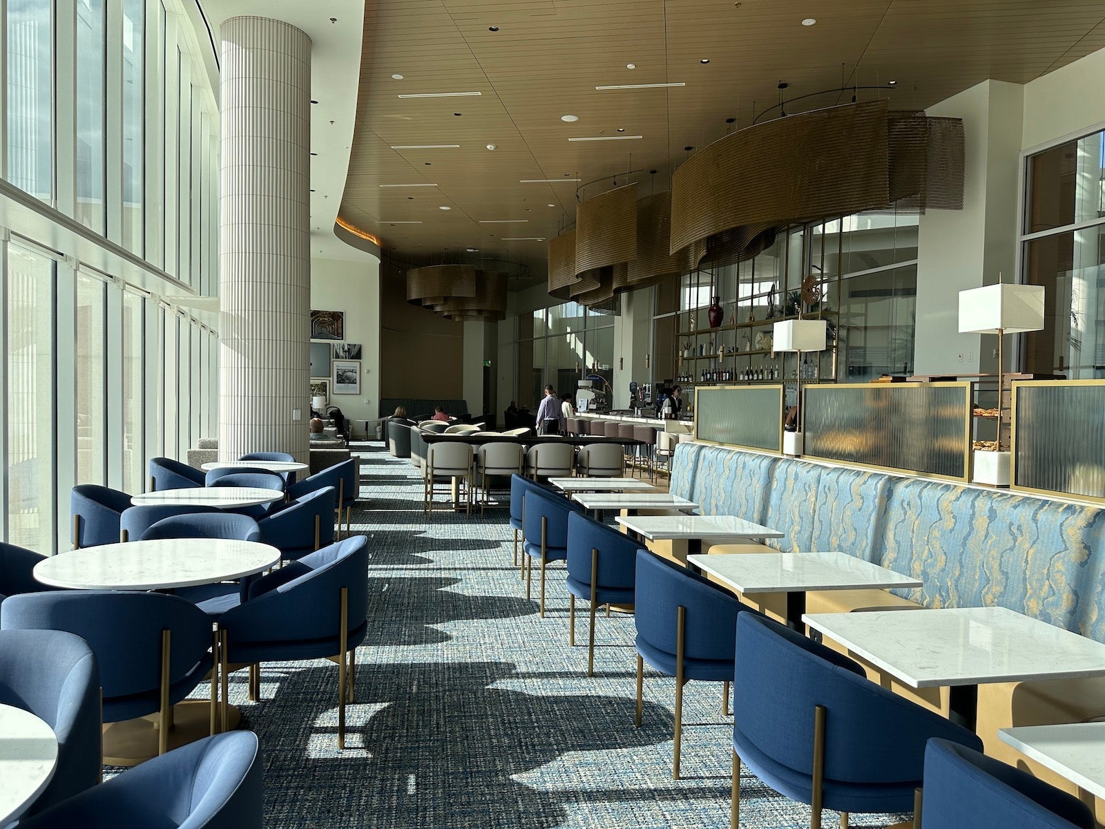 1st look inside Orlando's Plaza Premium Lounge, the brand's 2nd in the ...