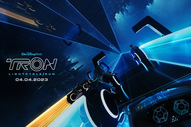 Disney's new Tron Lightcycle Run officially opens in April 2023 - The ...