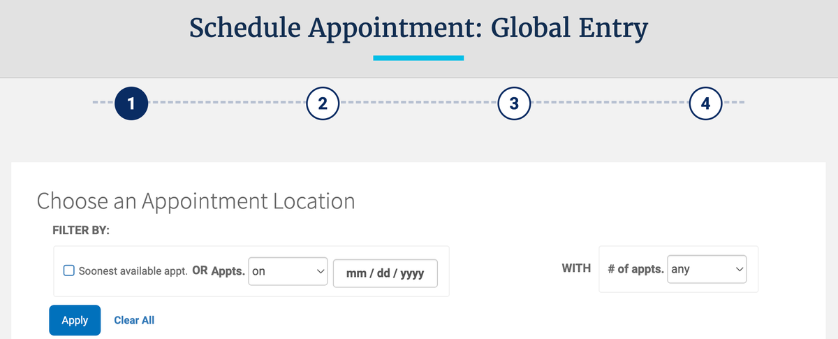 How to get a Global Entry appointment: 5 essential tips - The Points Guy