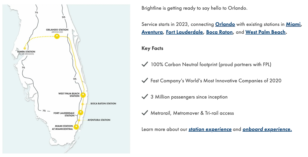 Brightline doubles service between Miami and Orlando - The Points Guy